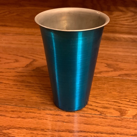 Vintage | Kitchen | Vintage Aluminum Blue Cup Tumblr | Poshmark